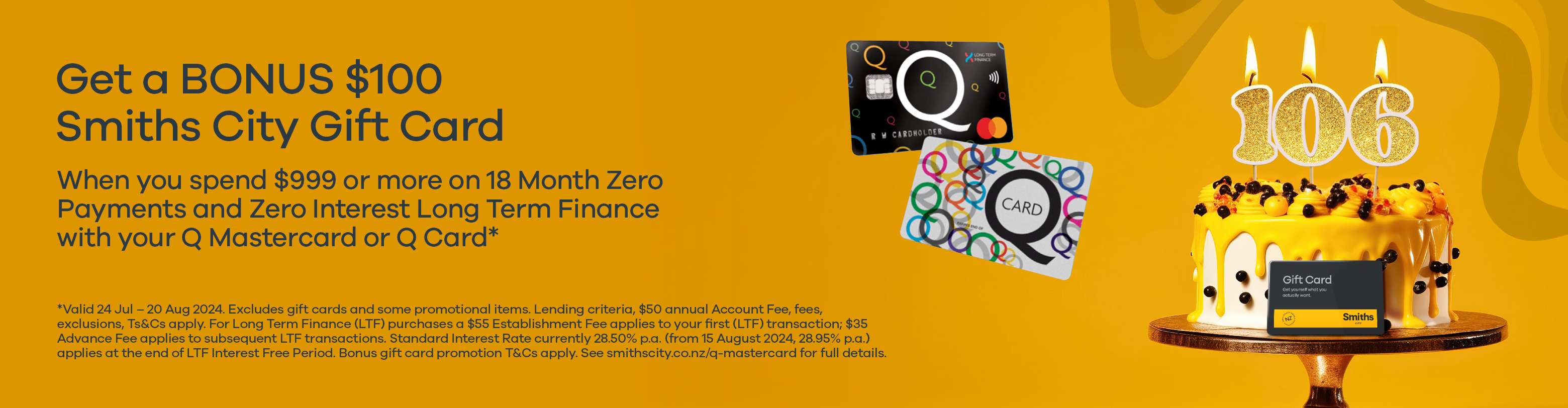 Shop with Q Mastercard at Smiths City