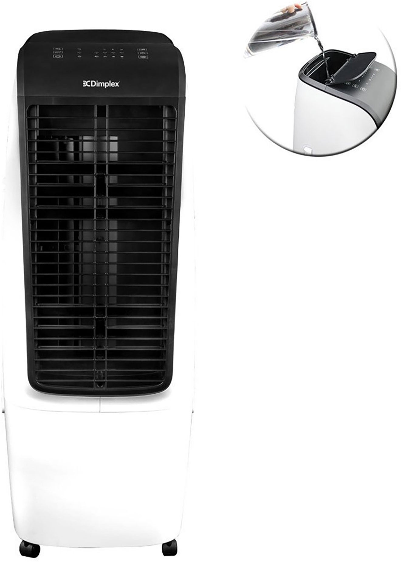 Ex-Demo/Display Dimplex 20L Evaporative Air Cooling Swing Cooler Fan