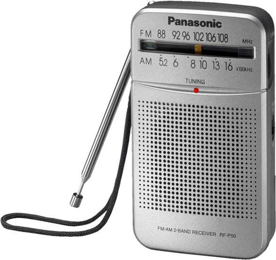 Panasonic Portable Radio - Silver
