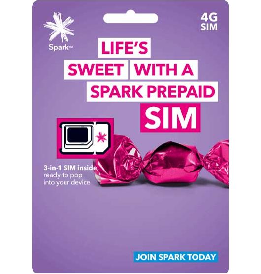 Spark Prepaid 3-in-1 SIM